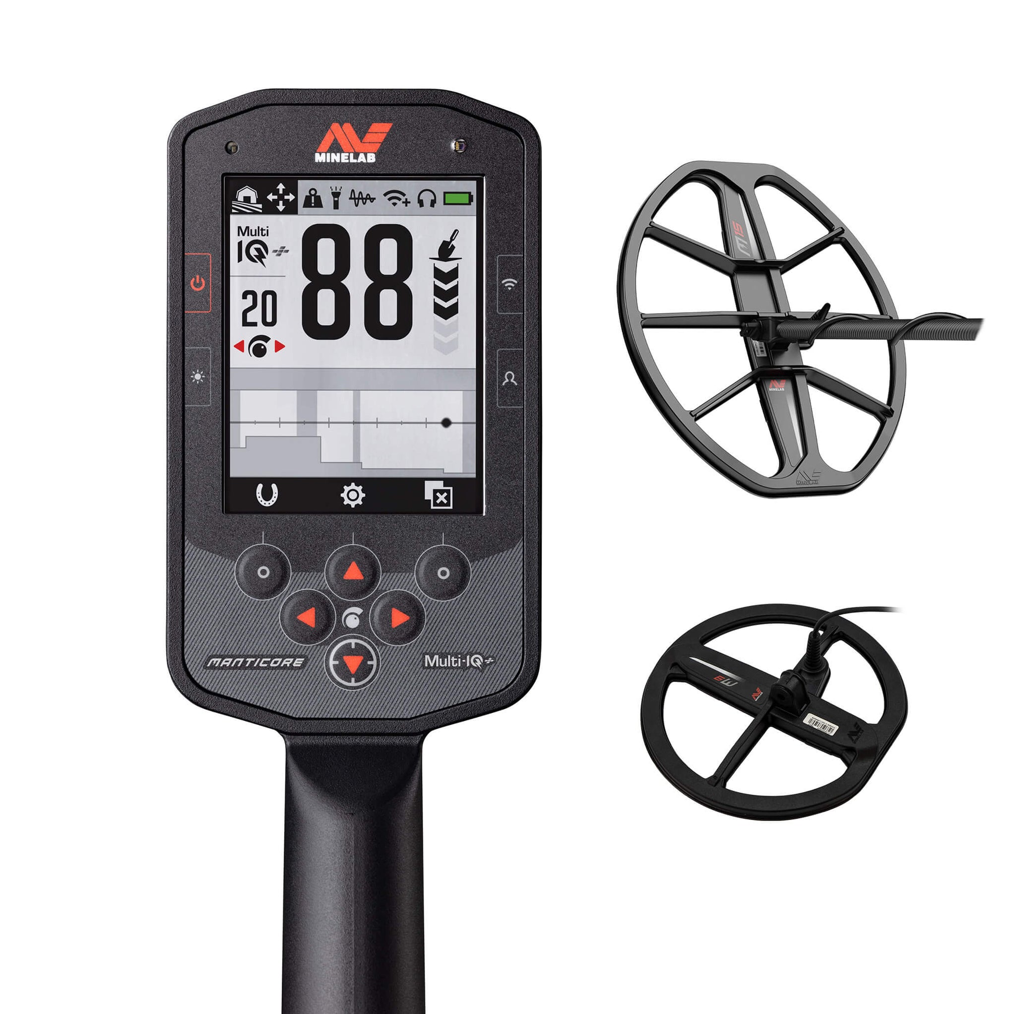 Minelab Manticore Metal Detector and FREE Minelab M15 & M9 Coil — Dragon Detecting