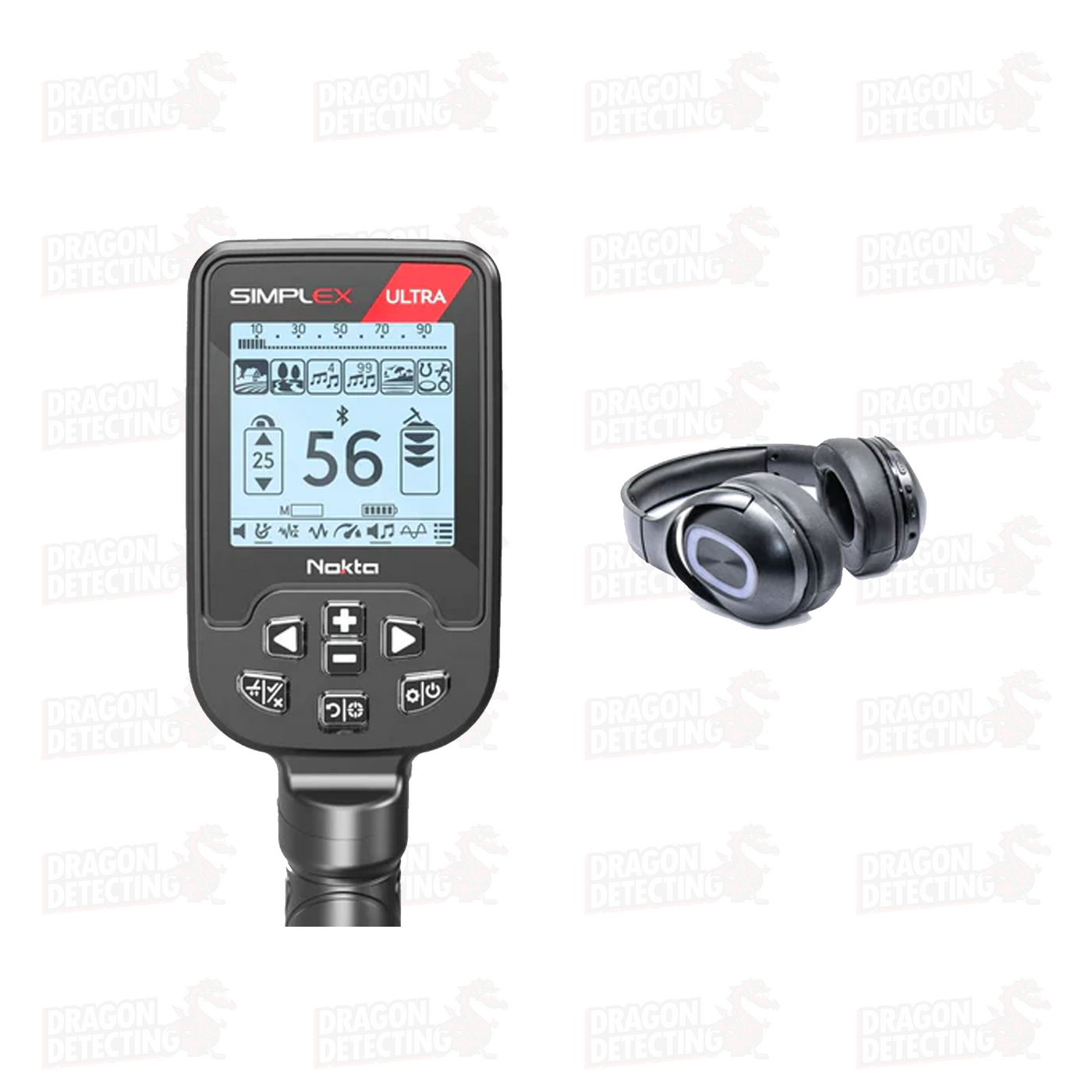 Nokta Simplex Ultra with Headphones — Dragon Detecting
